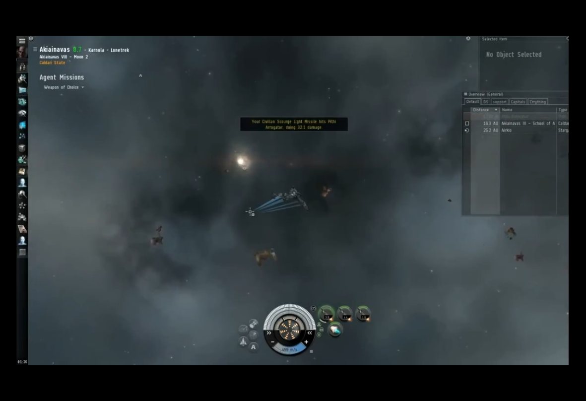 "EVE Online" Advanced Military Career Arc: Weapon Of Choice (7 Of 10)