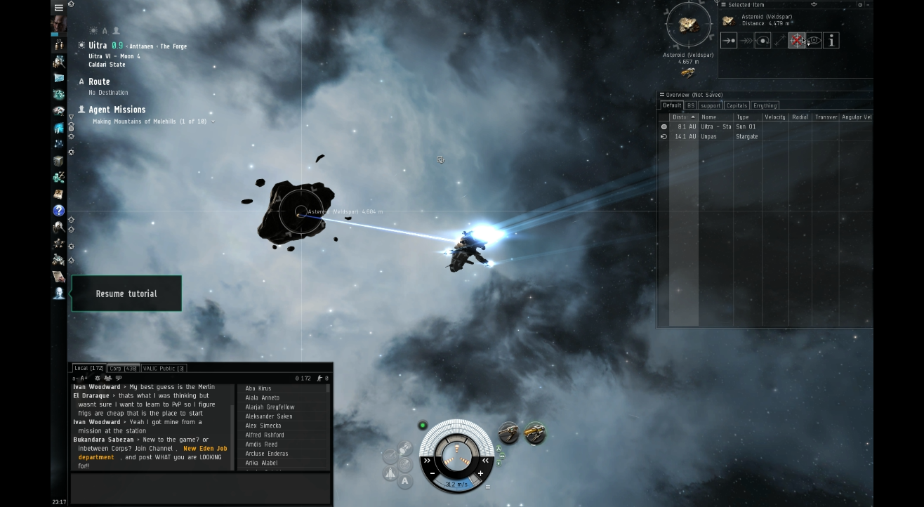 "EVE Online" Beginner Career Arcs: Mission Guide Index — Standard Of ...
