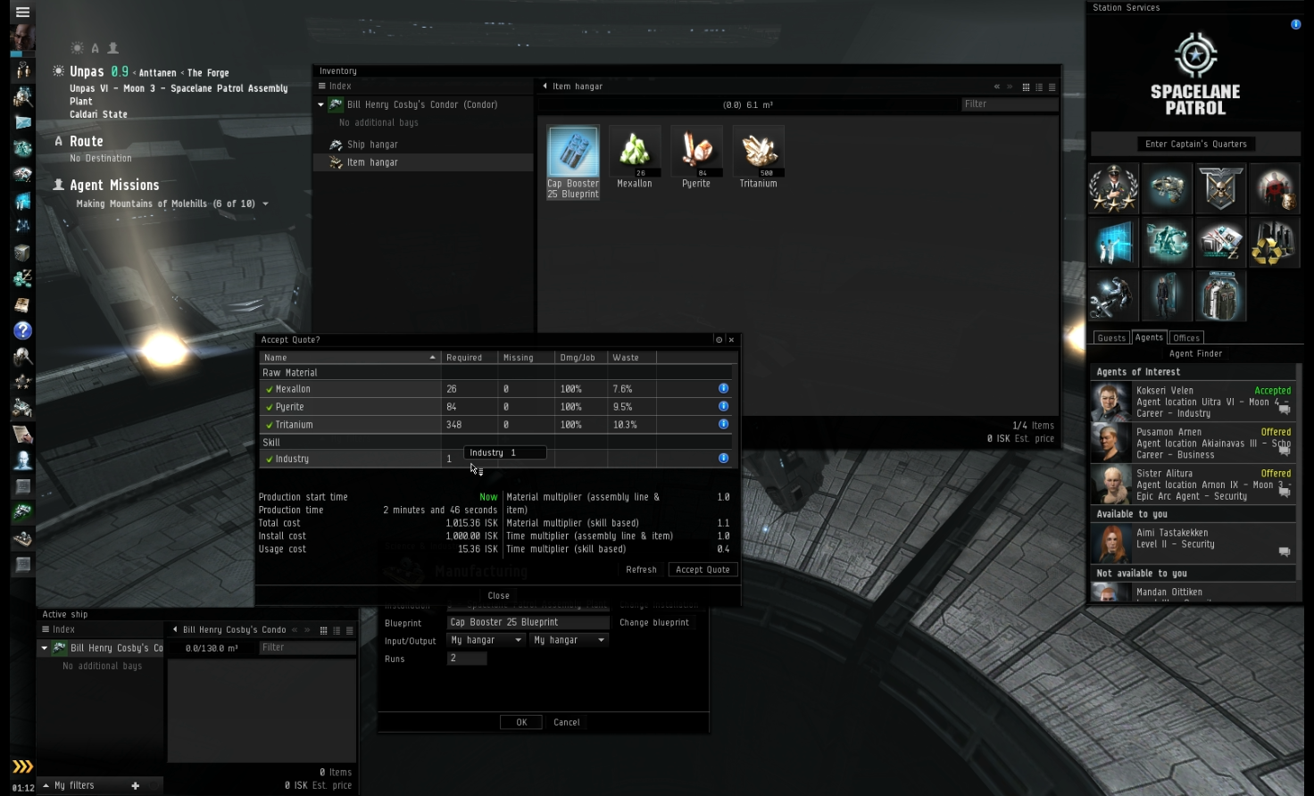 "EVE Online" Industry Career Arc: Making Mountains Of Molehills (6 Of 10)