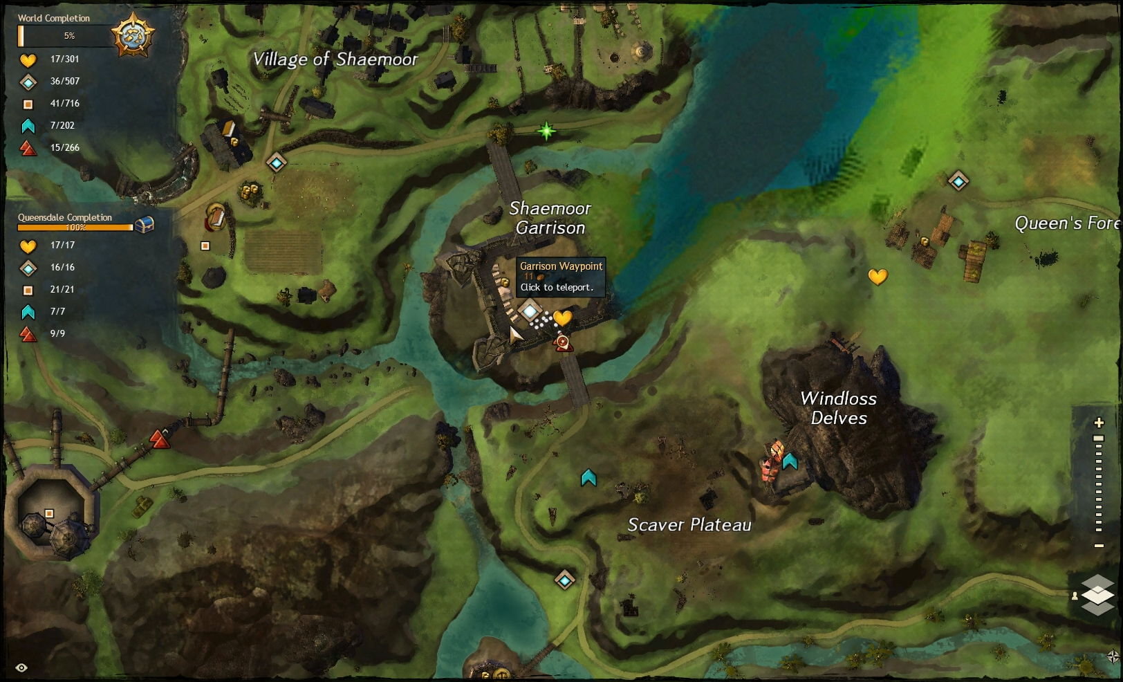 Queensdale — "Guild Wars 2" Vista Guide